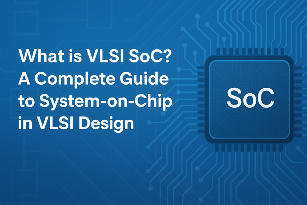 What is VLSI SoC? A Complete Guide to System-on-Chip in VLSI Design ...